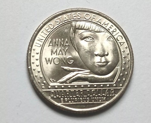 ERROR - 2022 P - ANNA MAY WONG AW QUARTER "IN COD WE TRUST" MINT ERROR ...