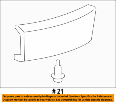 52169-60070-C0 Toyota Cover, rear bumper, lower 5216960070C0, New ...