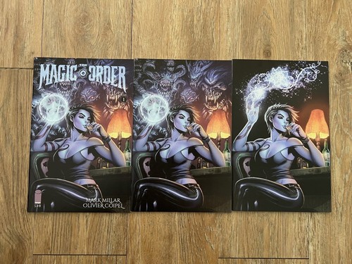 Magic Order #1 Kirkham variant cover virgin lot of 3 Image 2018 NM 9.4 | eBay