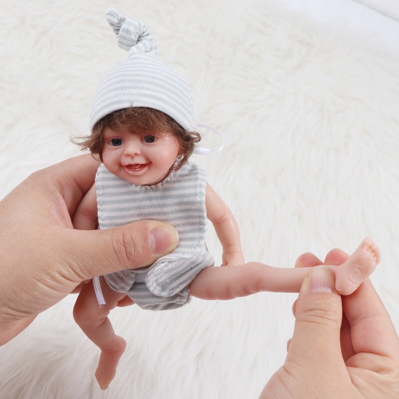 Realistic Newborn Baby Dolls Silicone Small Realistic Simulation | eBay
