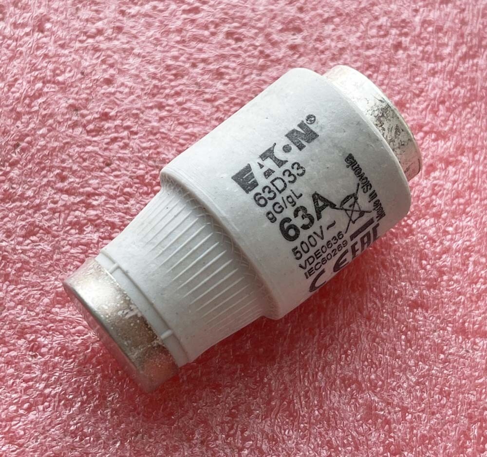 Bussmann 63D33 ( 63A ) 500V DIII E33 Fuse gG/gL Fuse Links | eBay