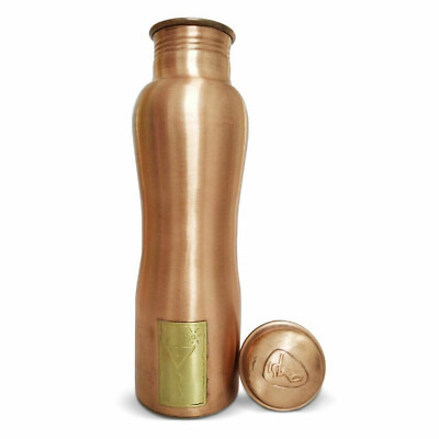 isha Copper Water Bottle with Logo, 950 ml | eBay