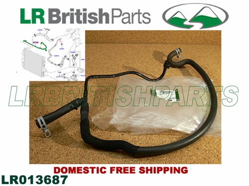 GENUINE LAND ROVER RADIATOR HOSE TO EXPANSION TANK LR4 ROVER SPORT ...
