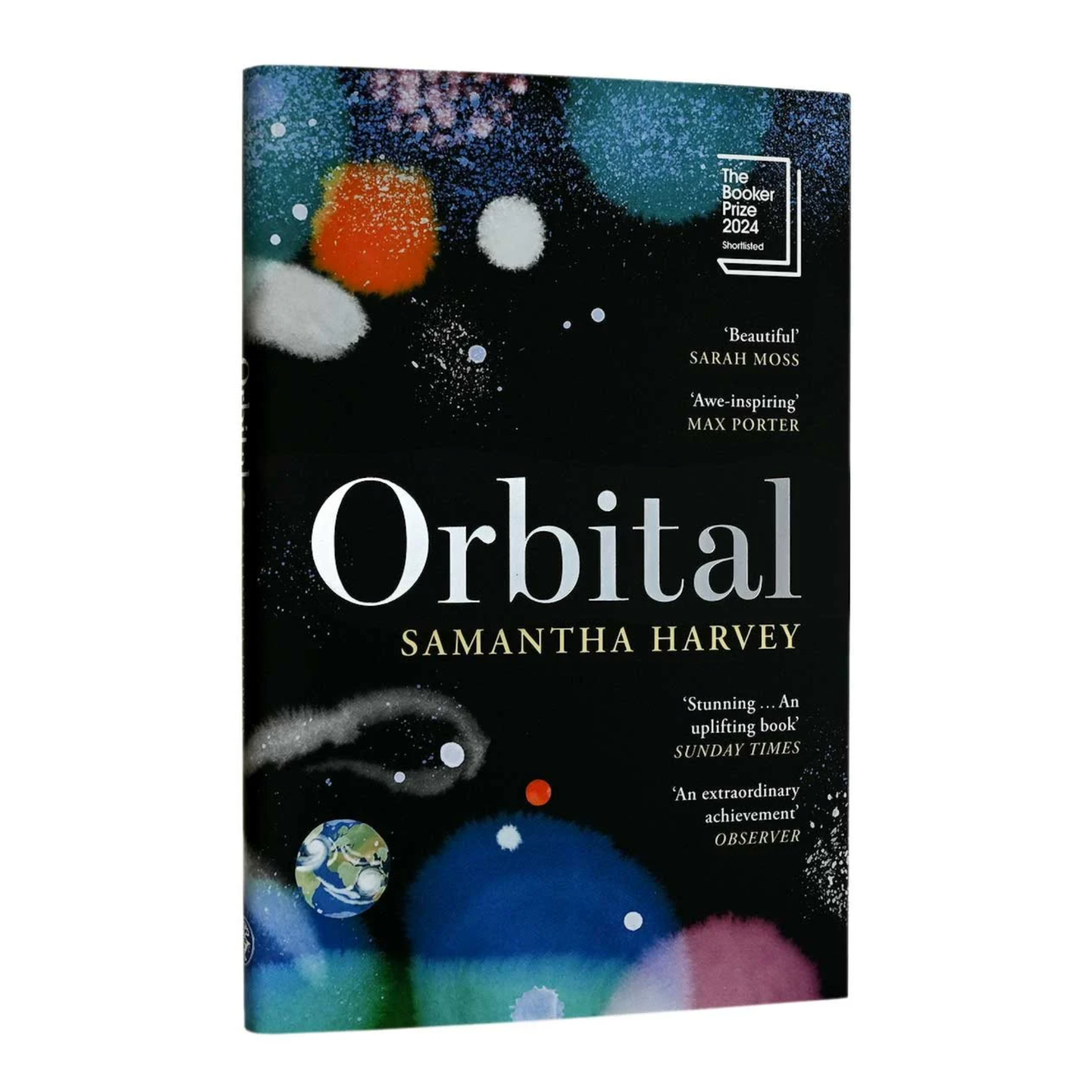 Orbital UK EXCLUSIVE EDITION Samantha Harvey COLORED ENDPAPERS ...