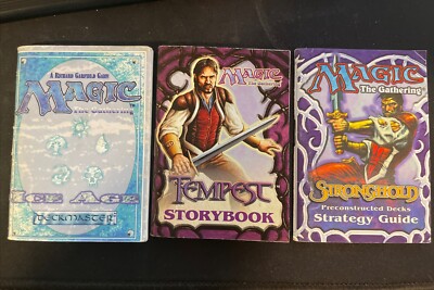 Magic the Gathering Tempest Storybook Stronghold Strategy Guide Ice Age ...