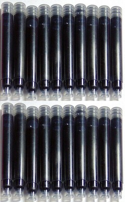 20 - Fountain Pen Refill Ink Cartridges for Sensa, Kaweco, Pelikan ...
