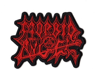 Morbid Angel Patch Embroidered Sew On Band Red Logo American Death ...