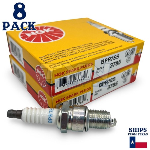 NGK 3785 Standard Spark Plug BPR7ES - 8 Pack | eBay