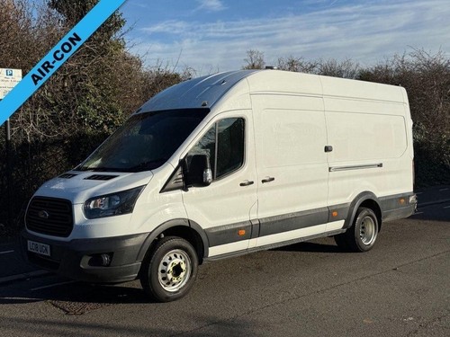 2018 18 FORD TRANSIT 2.0 TDCI 470 128BHP RWD L4 H2 XLWB JUMBO PANEL VAN ...
