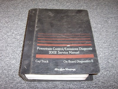 2002 Ford Mustang Powertrain Control & Emissions Shop Service Repair ...