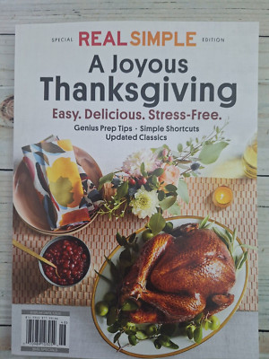 Real Simple Special Edition a Joyous Thanksgiving January 2025 Magazine ...