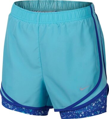 NWT Nike Dry Women's Running Jogging Dri-FIT Tempo Shorts, Cyan/Teal ...