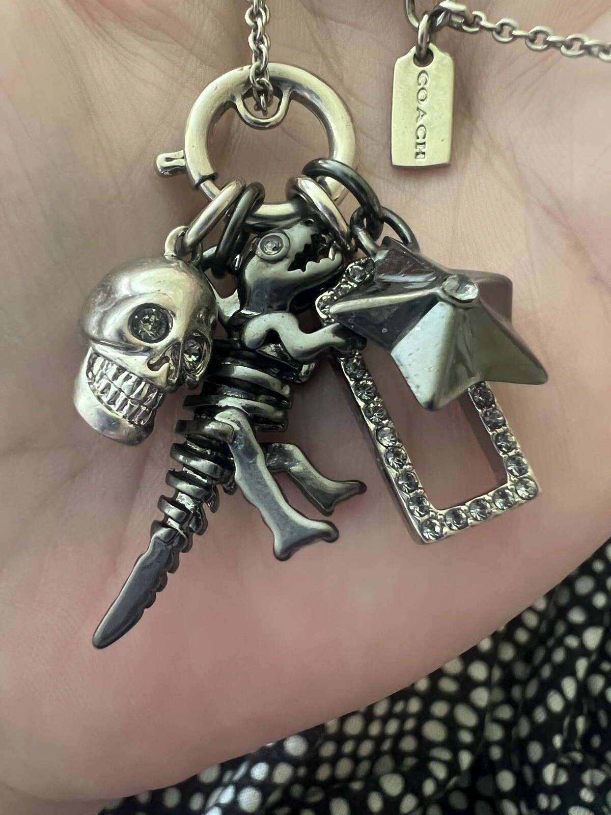 Coach Rexy Dinosaur Skull Swarovski Crystal Dinosaur … - Gem