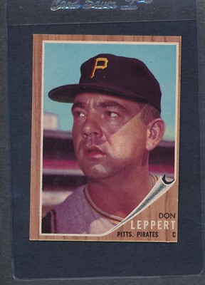 1962 Topps #036 Don Leppert Pirates EX *3111 | eBay