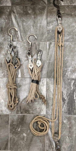 Klein Tools 1802-30SSR Block & Tackle (Lineman Slack Blocks) | eBay