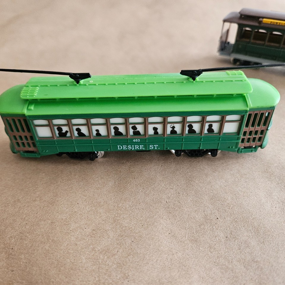 2- HO Scale Trolleys for the Kids, Non-Powered Ex Condition | eBay