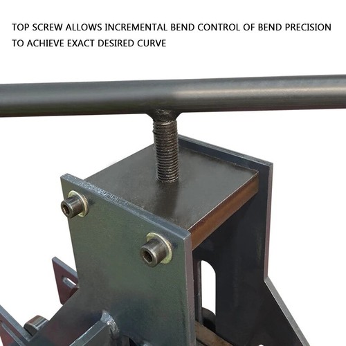 Manual three-roll bending machine TR-40 steel pipe square tube roller ...