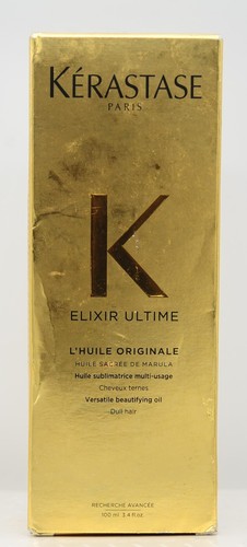 Kerastase K Elixir Ultime Beautifying Hair Oil L'Huile Originale 3.4oz ...