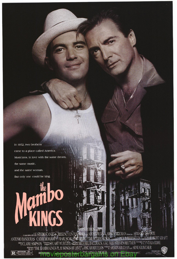 THE MAMBO KINGS MOVIE POSTER Original 27x40 ANTONIO BANDERAS ARMAND ...