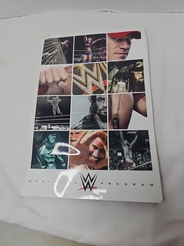 WWE Official Souvenir Program 2014 Hulk Hogan, John Cena, JoJo, The ...