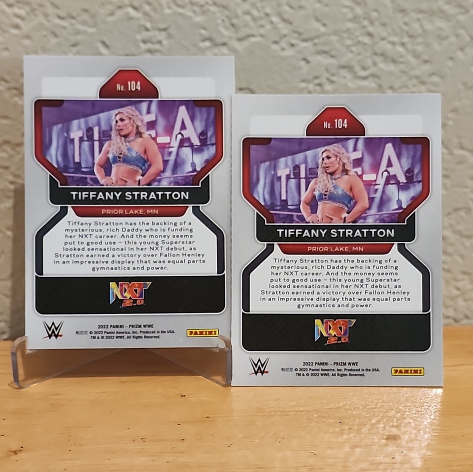 2022 WWE Prizm - Tiffany Stratton - Base Rookie Card Ms Money in the ...