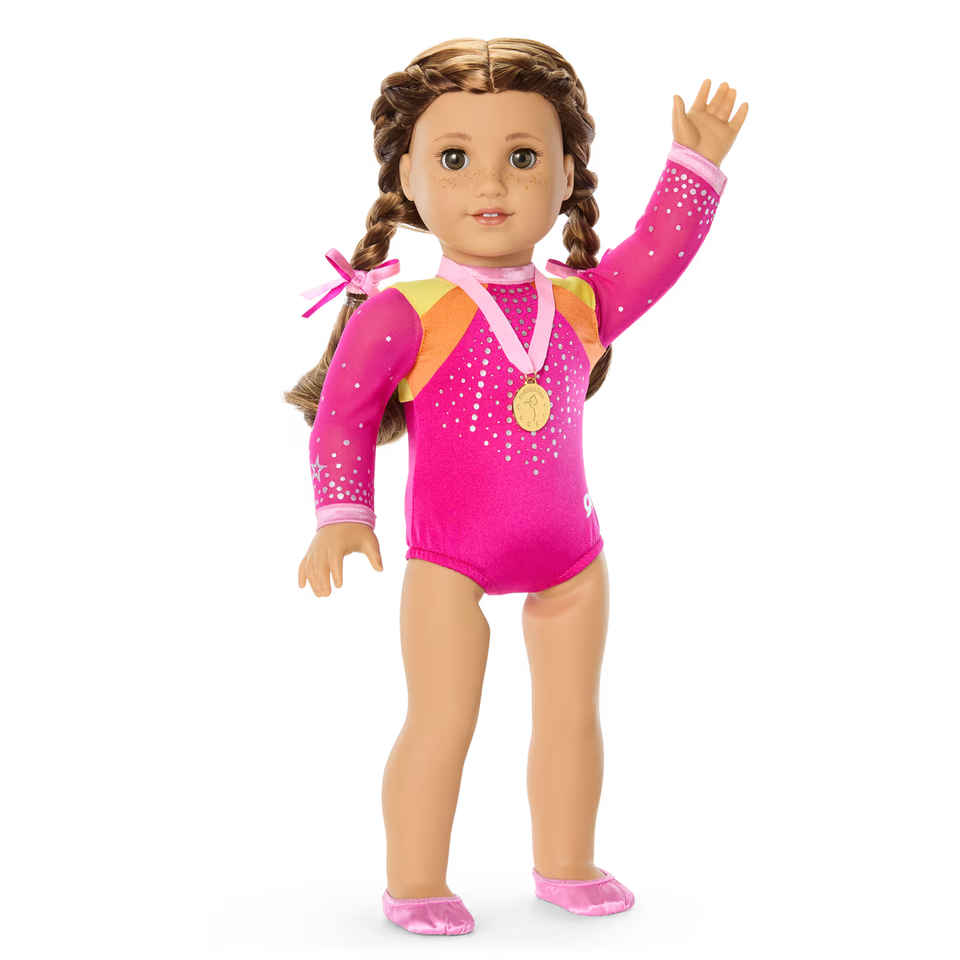 AMERICAN GIRL LILA LILA'S GYMNASTIC COMPETITION OUTIFT NEW! (NO DOLL ...