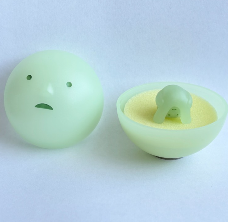 Genuine Smiski Ring Gacha (Peeking) - Glow In the Dark - RARE | eBay