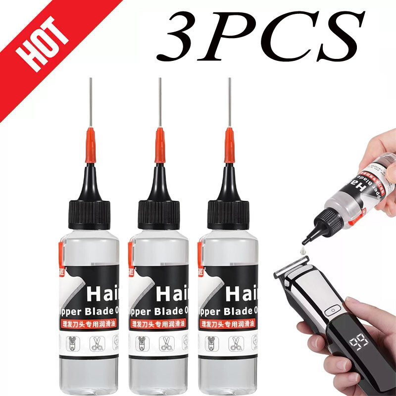 Hair Clipper Lubricant Oil 60ml Blade Lube For Shaver Trimmer Grooming ...
