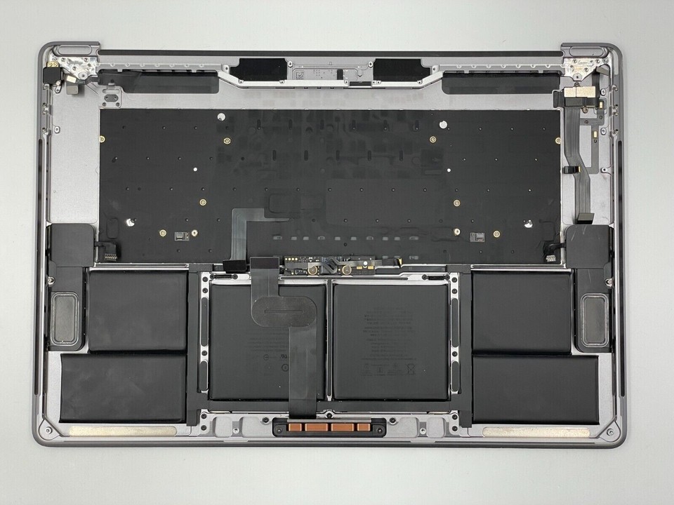 OEM A1990 Apple Macbook Pro 15" Topcase Keyboard Trackpad Battery Gray ...