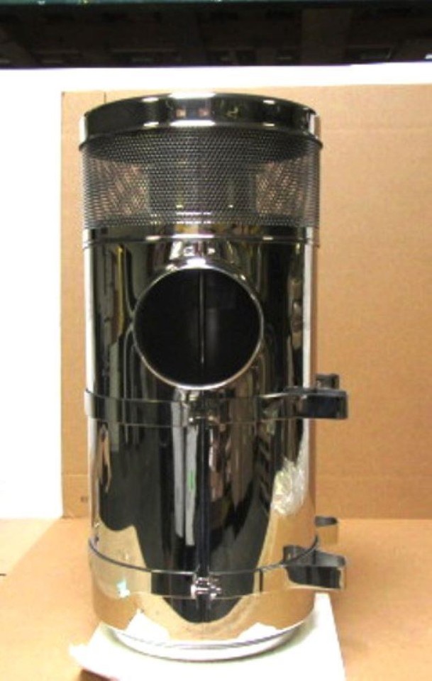 Kenworth W900L & T800 Stainless Air Cleaner 15" Vortox Style 7" Inlet W ...