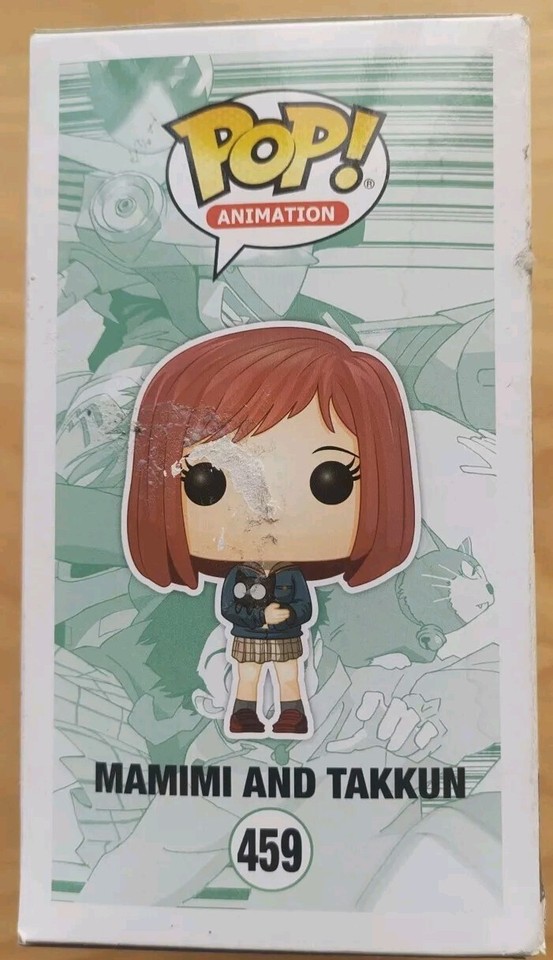 Funko Pop! Animation: #459 Mamimi with Takkun, FLCL, In Box Vinyl ...