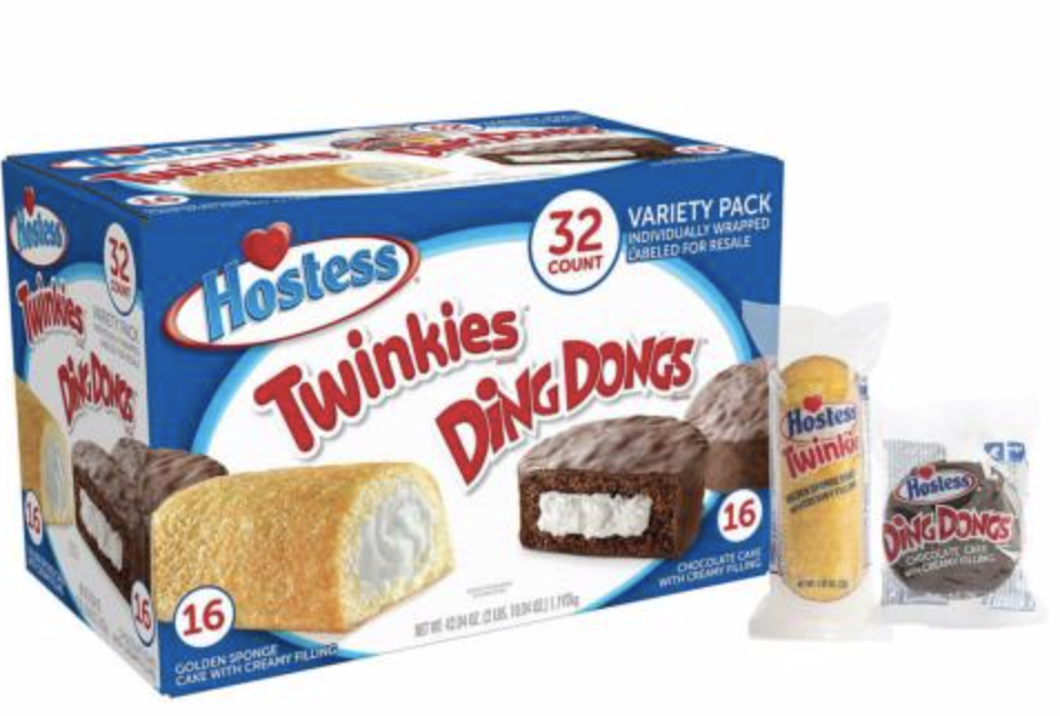 Hostess Twinkies And Ding Dongs Variety Pack 32 CT 42.04 OZ | eBay