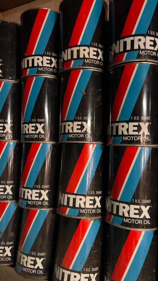 Unopened NOS Nitrex Vintage One Quart Motor Oil Can 5w 40 | eBay