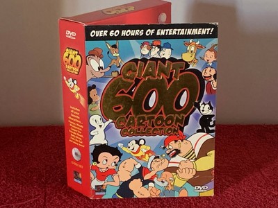Giant 600 Cartoon Collection (DVD, 2008, 12-Disc Set) - Very Good ...