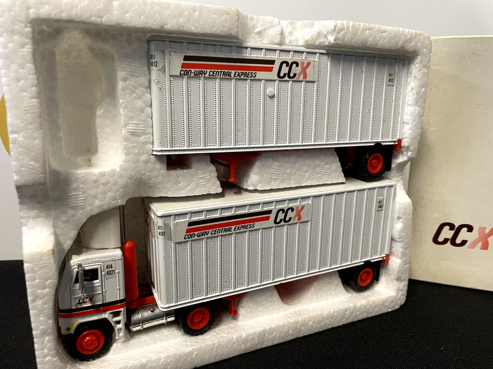 TONKIN SCALE MODEL 411-4101 CON-WAY CENTRAL EXPRESS CCX LORRY WITH ...
