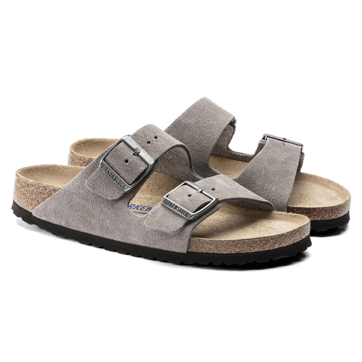 romantisch Monitor Marco Polo birkenstock arizona stone coin suede ...
