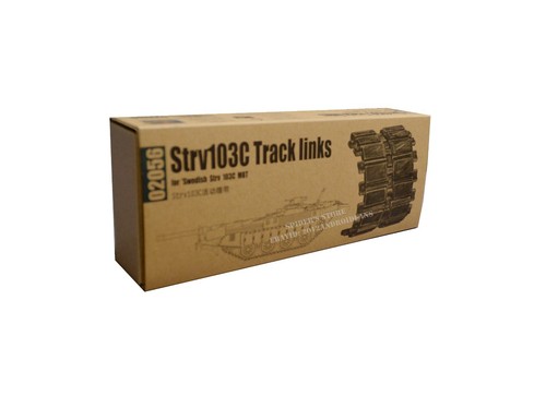 Trumpeter 1/35 Strv103C Track links for Swedish Strv 103C MBT Plastic ...