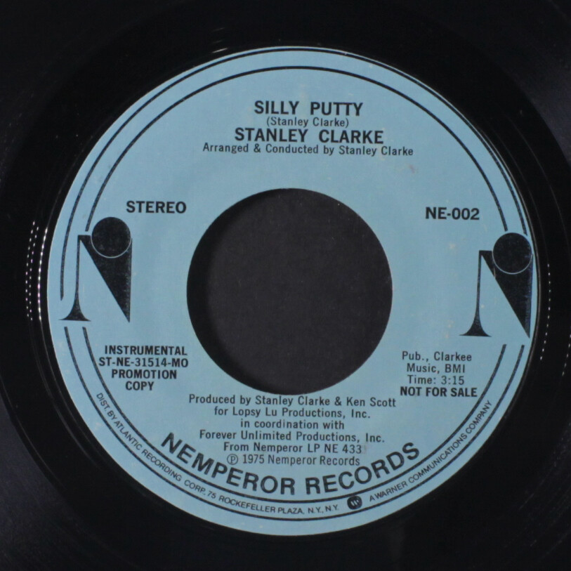 STANLEY CLARKE: silly putty / mono NEMPEROR 7" Single 45 RPM | eBay