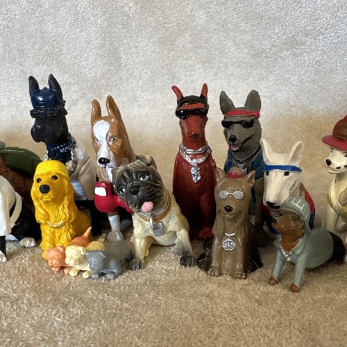 24 Homie Shop dogs hounds Rascals Figure Lot Rocs the Boxer Santos ...