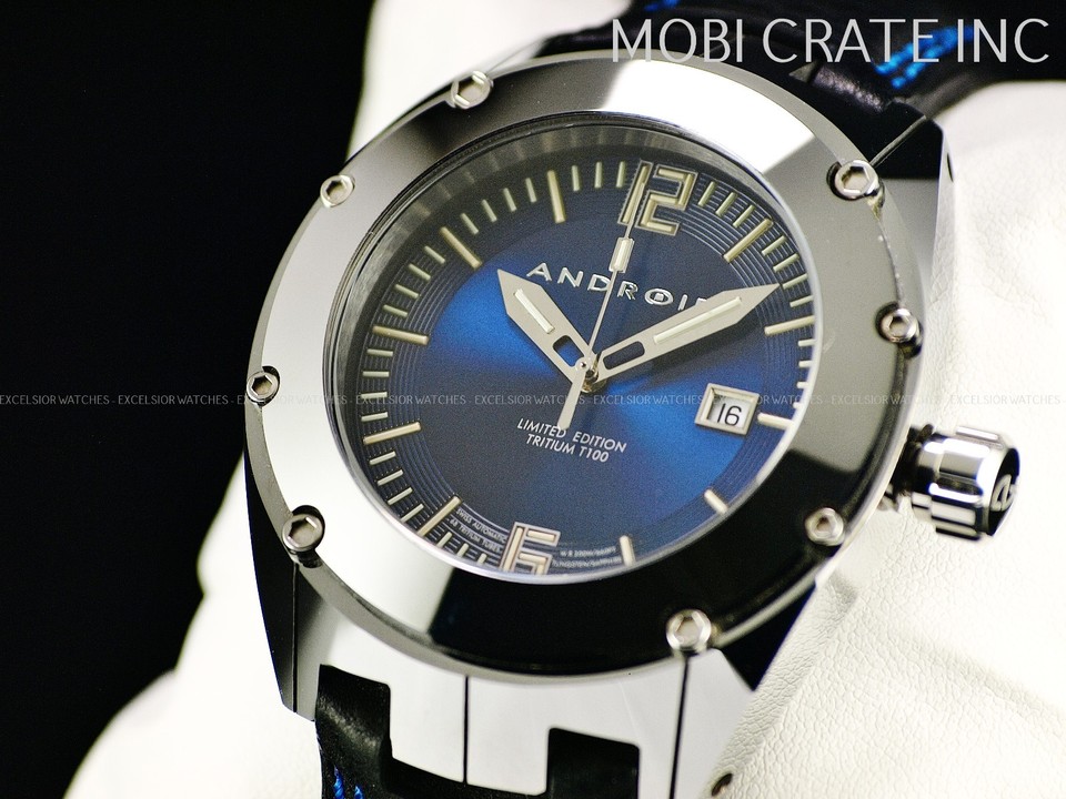 ANDROID Virtuoso Tungsten 68 Tubes 48mm Men's Swiss 2824 Automatic ...