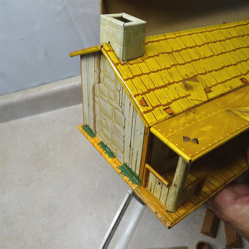 Vintage Marx Roy Rogers Rodeo Ranch Play Set + Box, Assorted ...