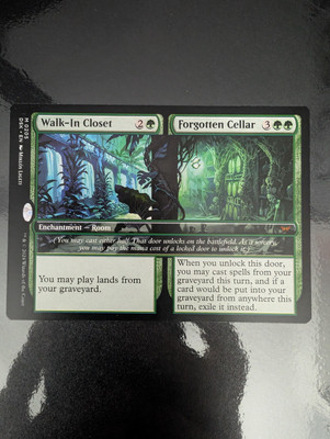 x1 Walk-In Closet // Forgotten Cellar DSK Duskmourn MTG 205 MYTHIC M/NM ...