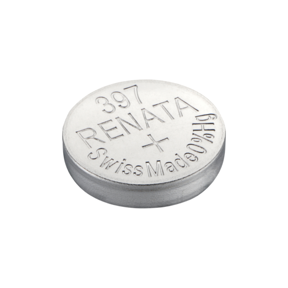2 Renata 397 396 Sr726Sw Batteries Silver 1.55V Watch Battery 10Bl Made ...