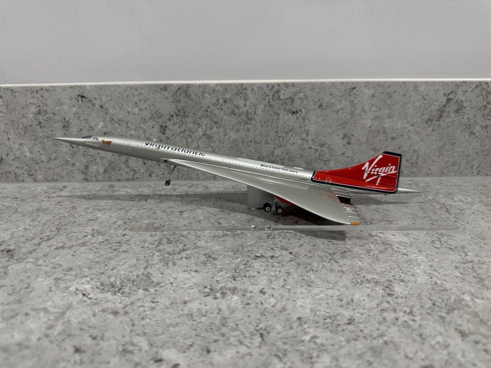 Concorde Model - Virgin Atlantic Airways (Reg: G-FAST) - 1:200 Scale ...