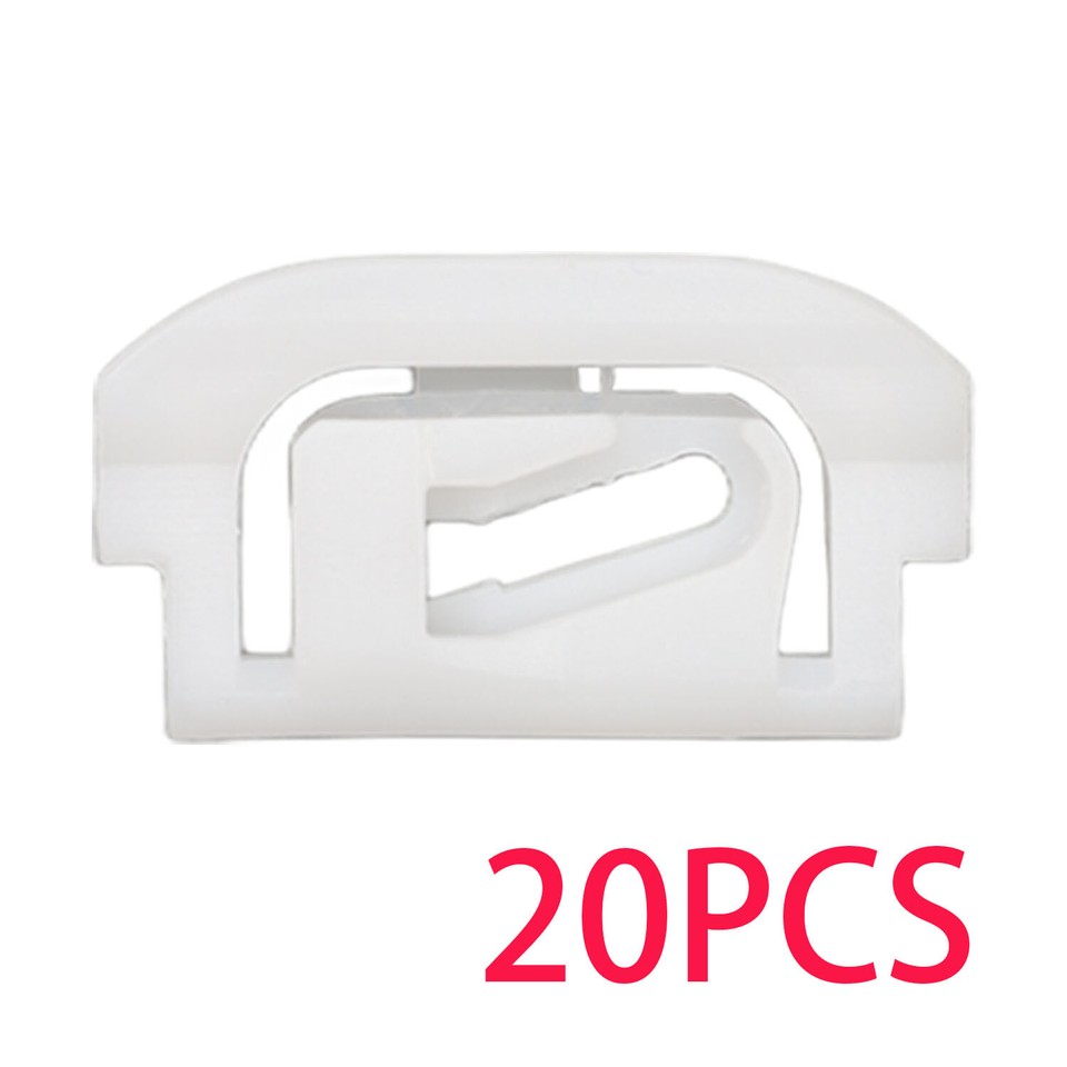 20x Windshield & Rear Window Trim Molding Clips for 1975-1990 Chevy ...