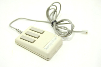 RARE VINTAGE SummaGraphics SummaMouse Model: Mouse | eBay