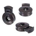 PARACORD PLANET Wheeled Circle Cord Lock – Black Cord Stops, Multiple ...