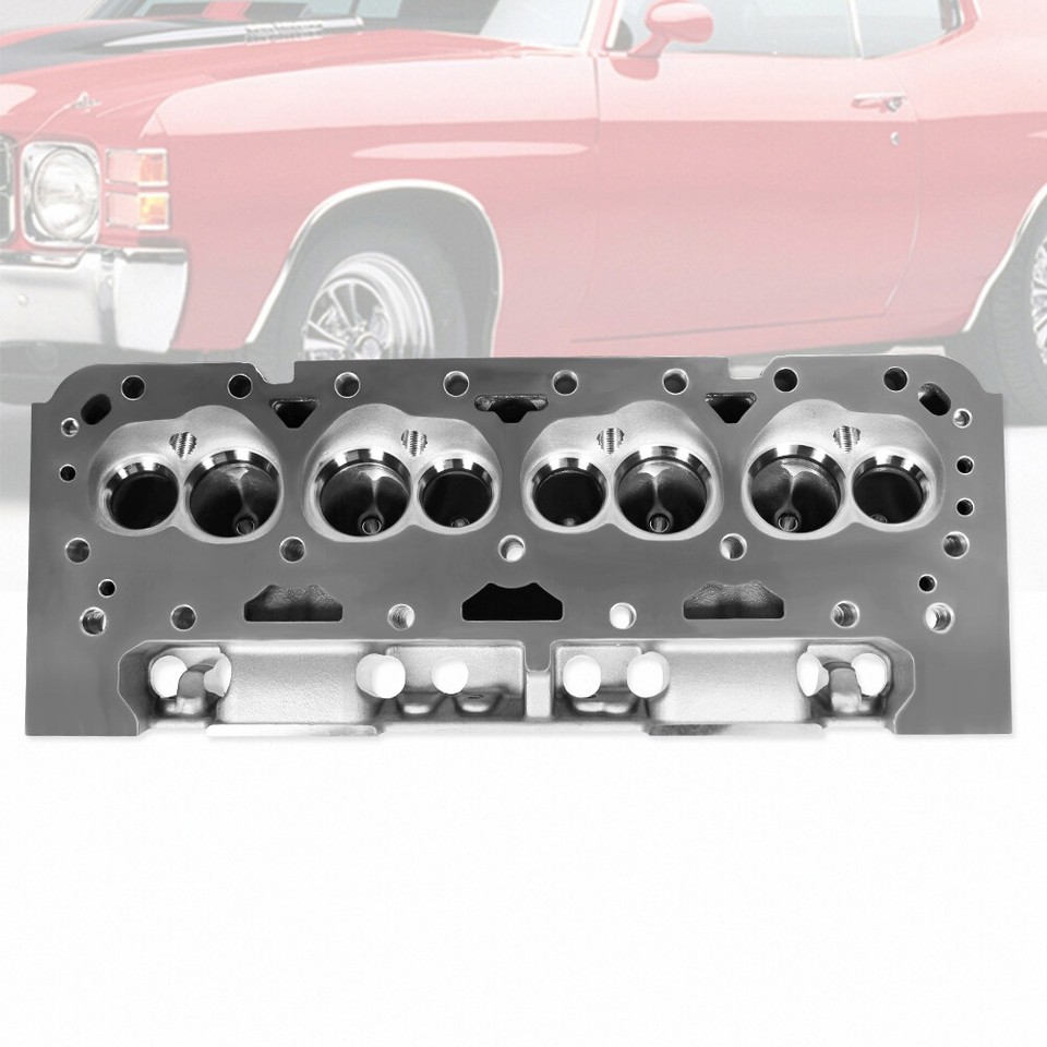 Chevy SBC 283 302 305 327 383 400 V8 Angle Plug Aluminum Bare Cylinder ...