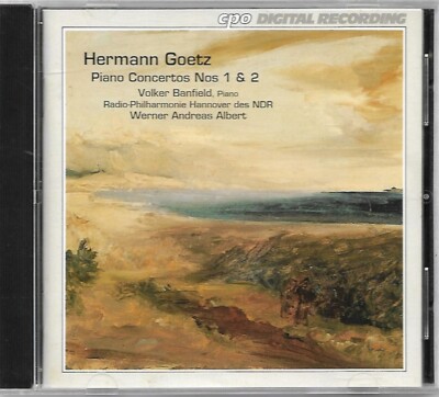 Hermann Goetz Piano Concertos Nos. 1 & 2 CD Volker Banfield | eBay