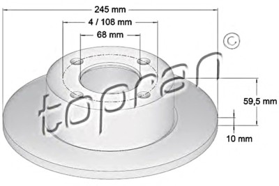 Rear Axle Brake Disc 2pcs Fits AUDI 100 Avant 80 90 C3 B4 B3 B2 Wagon ...